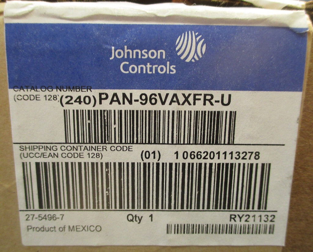 Johnson Controls Panel Transformer Kit Model PAN-96VAXFR-U NIB | eTech ...