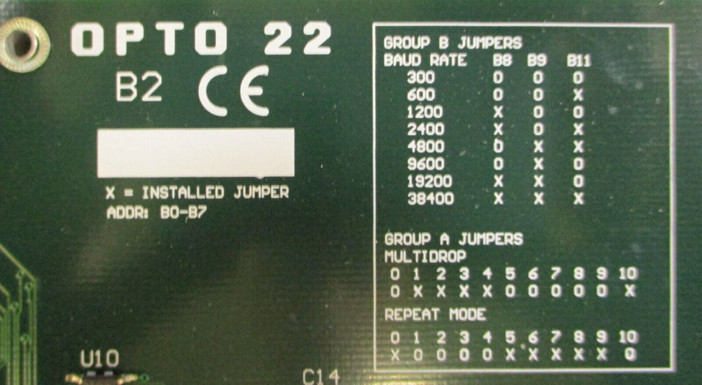 Opto 22 16-Channel Analog Optomux Brain For Serial Networks 007376B Mo ...
