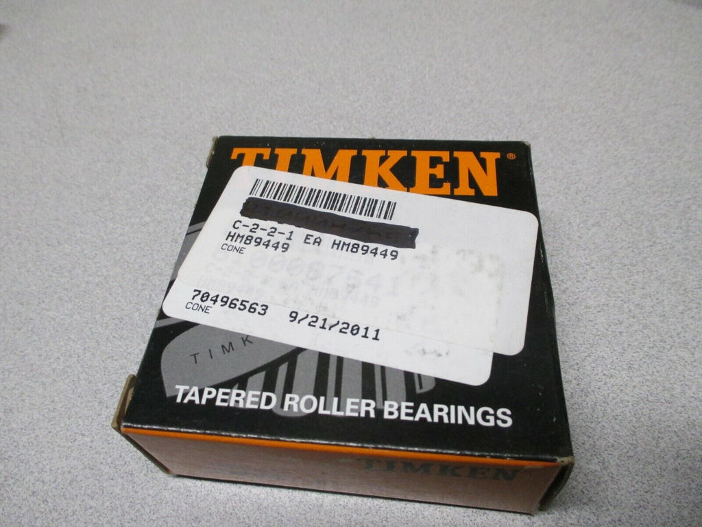 TIMKEN Tapered Roller Bearing Cone HM89449 | eTech Surplus