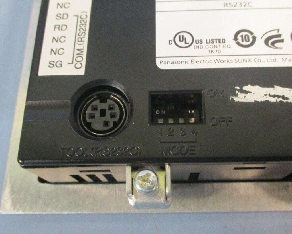 Panasonic GT01 Programmable Display AIGT0230B1 RS232C Class 2 | eTech ...