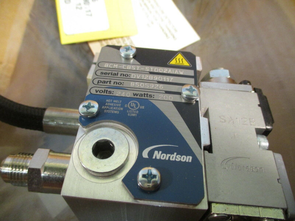 Nordson Classicblue Module Glue Gun DV12B90117 BCM-CBST-STD02ACAT 8505 ...