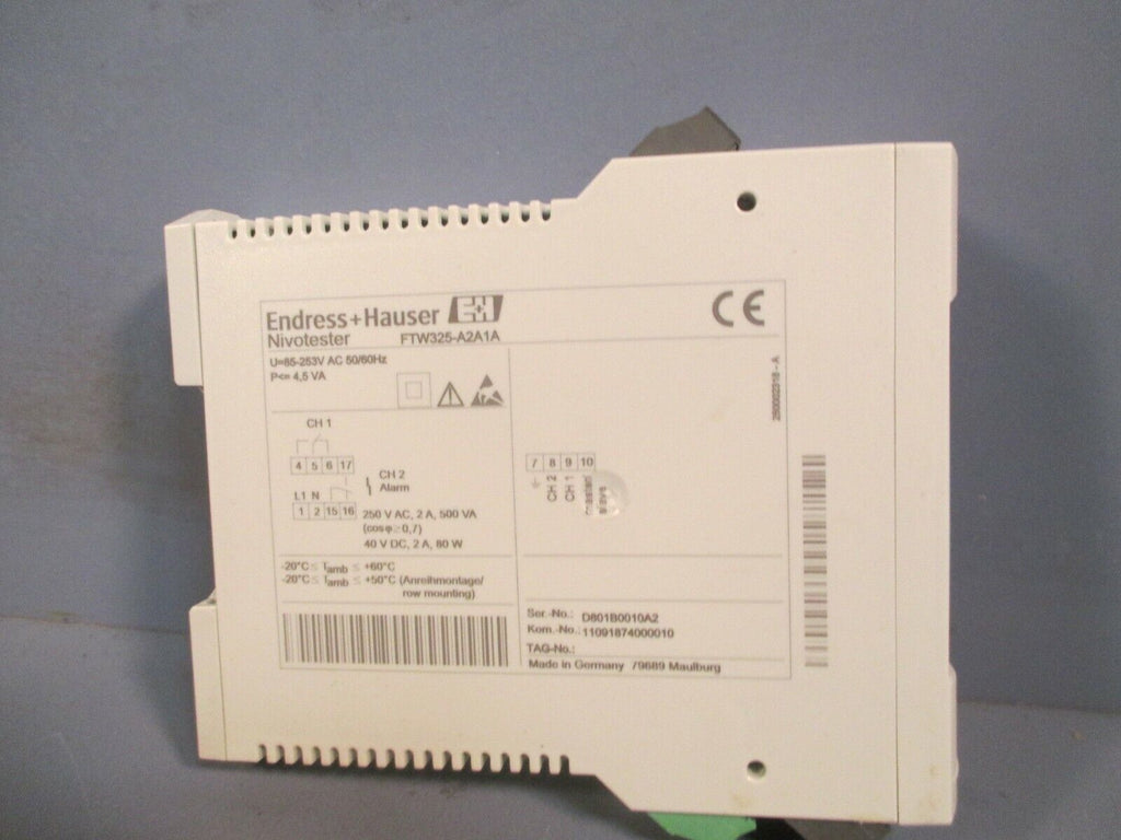 Endress & Hauser Level Switch Controller FTW325-A2A1A | eTech Surplus