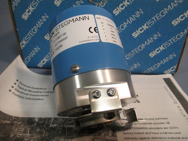 SICK STEGMANN 6-112827-00 ENCODER 5-12VDC MODEL SRM25 | eTech Surplus